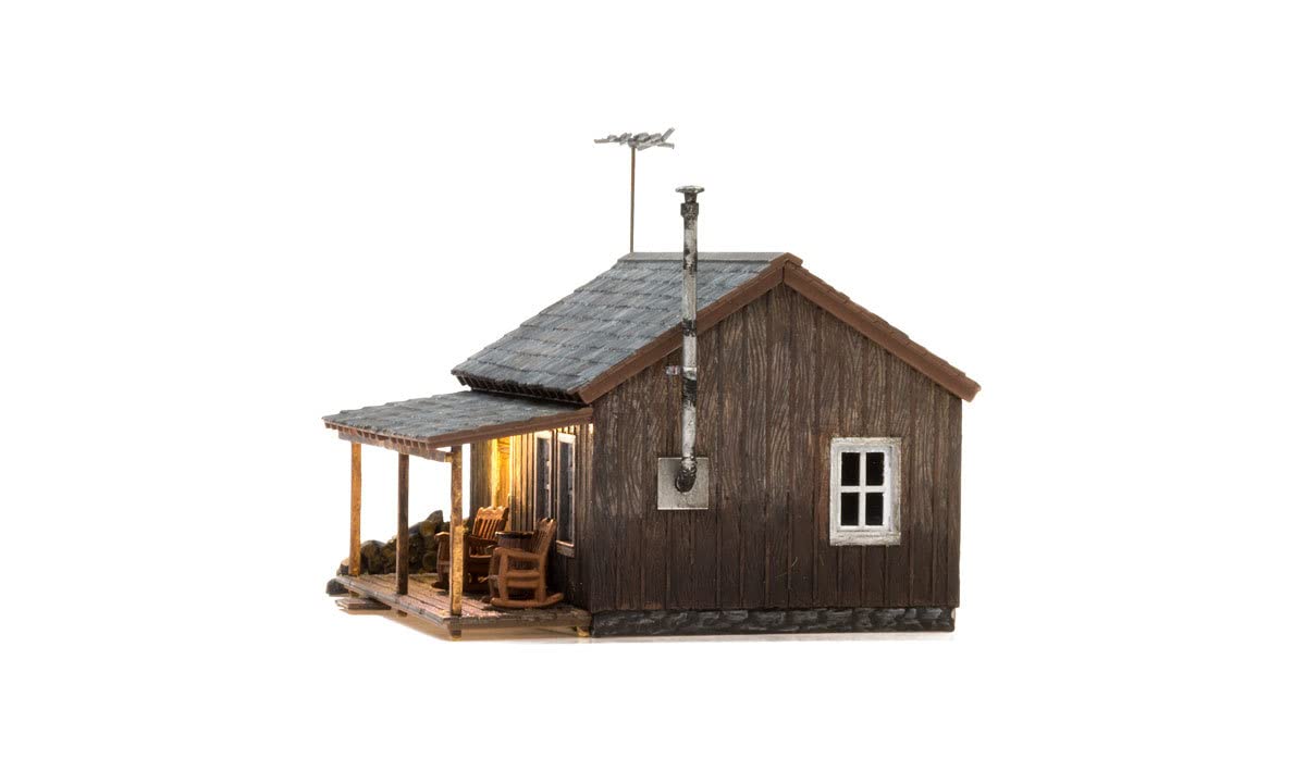 Woodland Scenics BR4955 N B/U Rustic Cabin