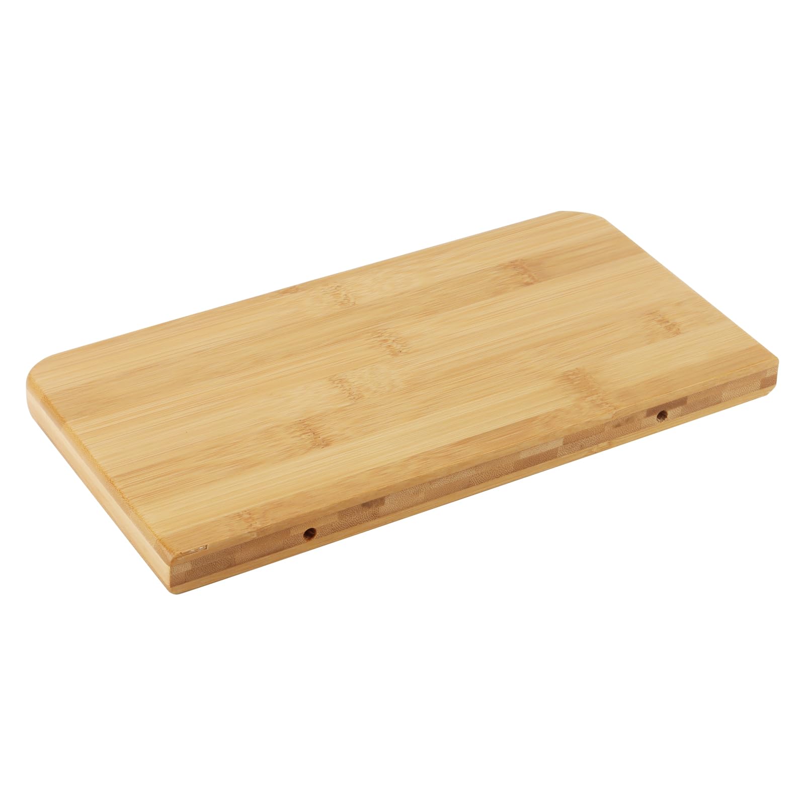 SOUJAP 2 PCS 12 x 6 Inch Bamboo Wall Shelf Floating, Rustic Wood Wall Shelves, Wood Floating Shelves for Bedroom Kitchen Bathroom