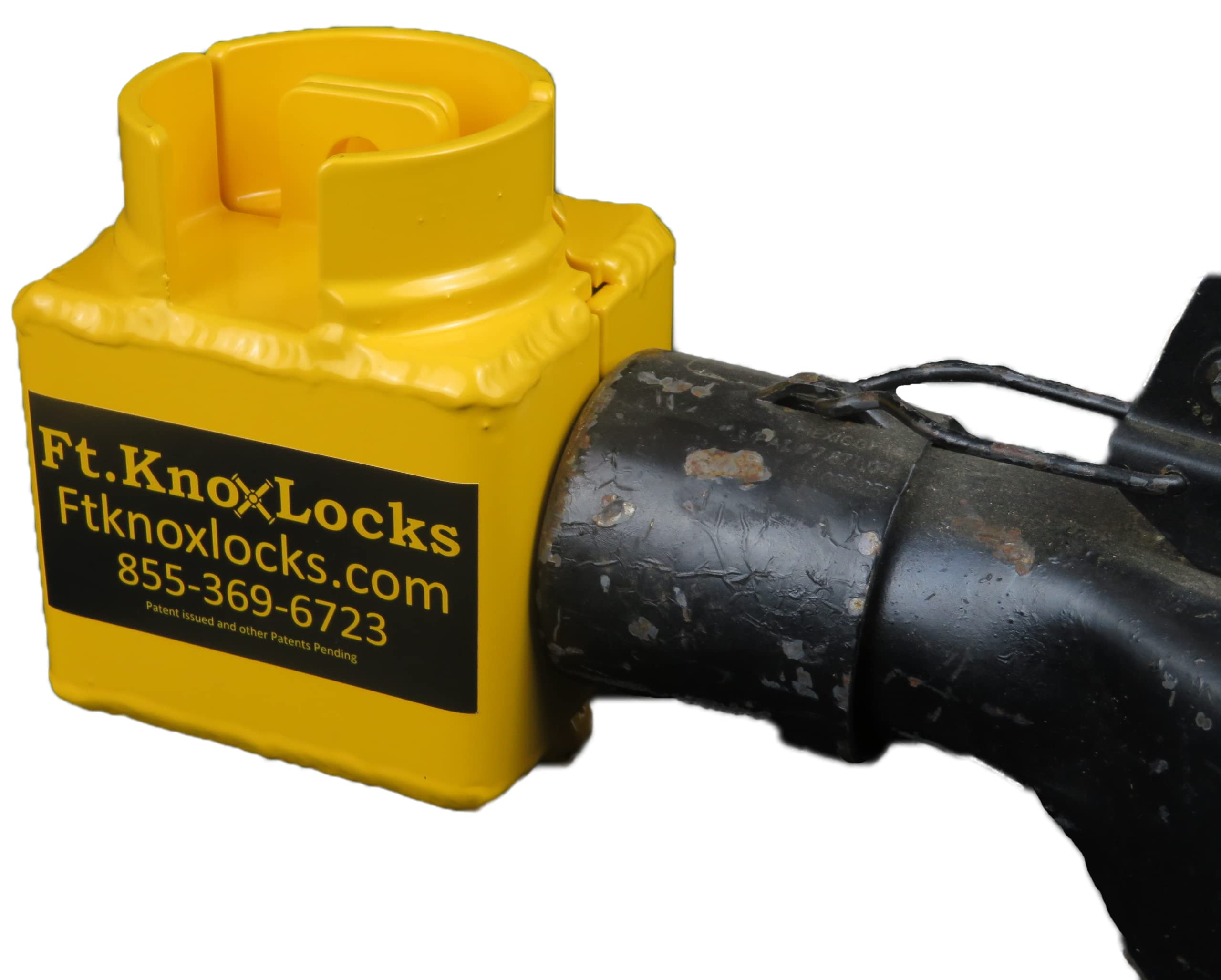 Bulldog Sliding Collar Coupler/Hitch Trailer Lock Includes Trimax Puck Lock