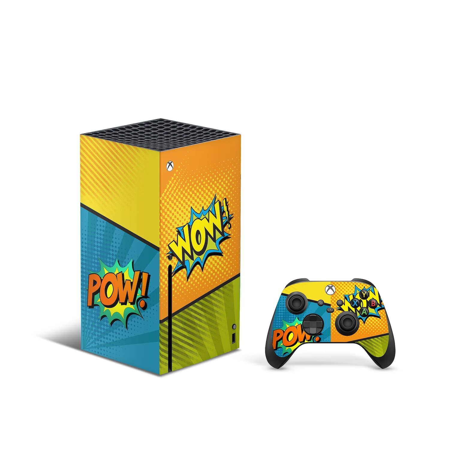 ZOOMHITSKINS Compatible with X1 Series X, 3M Technology 80 Retro Pop Art, Durable, Bubble-Free, Made in The USA