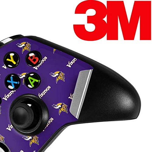 Skinit Decal Gaming Skin Compatible with Xbox One S Controller - Officially Licensed NFL Minnesota Vikings Blitz Series Design