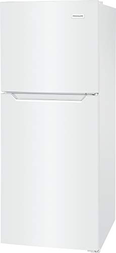 Frigidaire 10.1 Cu. Ft. Compact ADA Top Freezer Refrigerator in White with Electronic Control Panel, Reversible Door Swing, ENERGY STAR