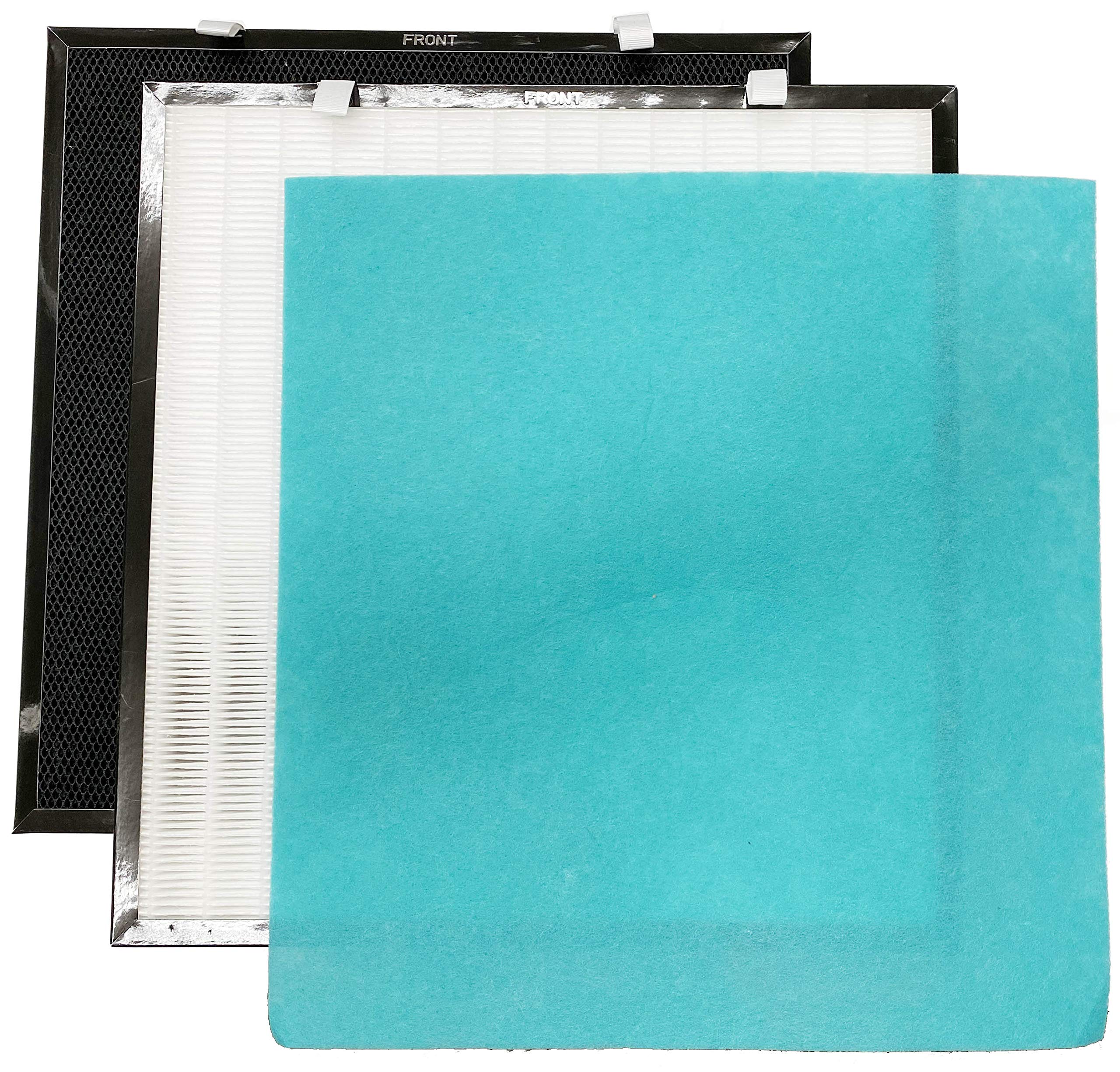 Nispira RFM80 Oran True HEPA/Activated Carbon/Preliminary Filter Set Compatible with Max RFM80 Air Purifier OVHM80. 1 Set