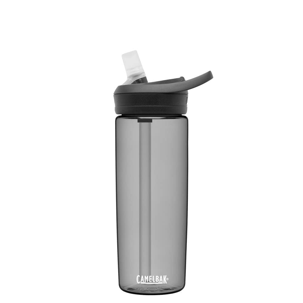 CamelBak eddy+ BPA Free Water Bottle, 20 oz, Charcoal, .6L