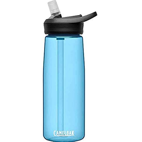 CamelBak eddy+ BPA Free Water Bottle, 25 oz, True Blue, .75L