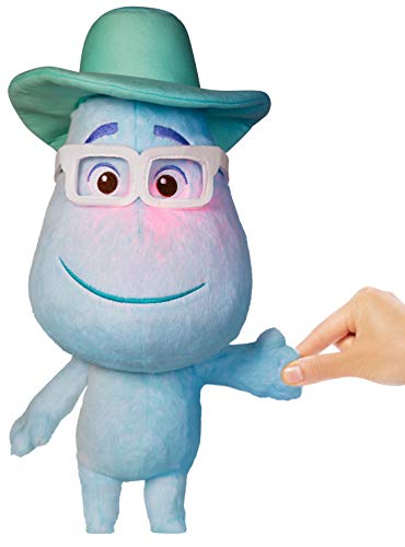 Mattel Disney Pixar Soul Joe Gardner Feature Plush Doll Collectible Approx 16-in Tall, Huggable Stuffed Character Toy with Movie-Authentic Look, Collectors Gift