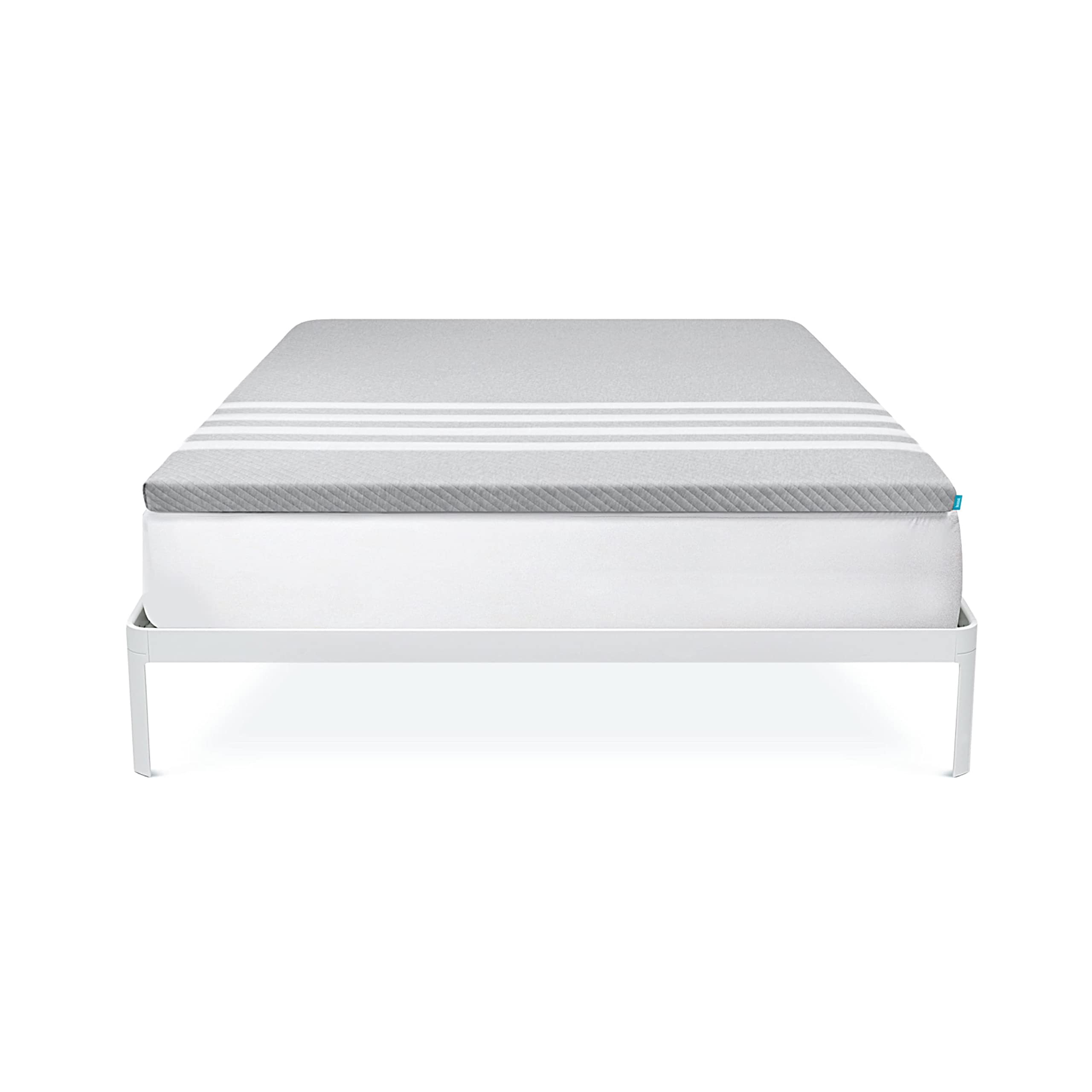 Leesa Mattress Topper with Cooling Foam and Washable Cover, Queen Size / 30-Night Trial