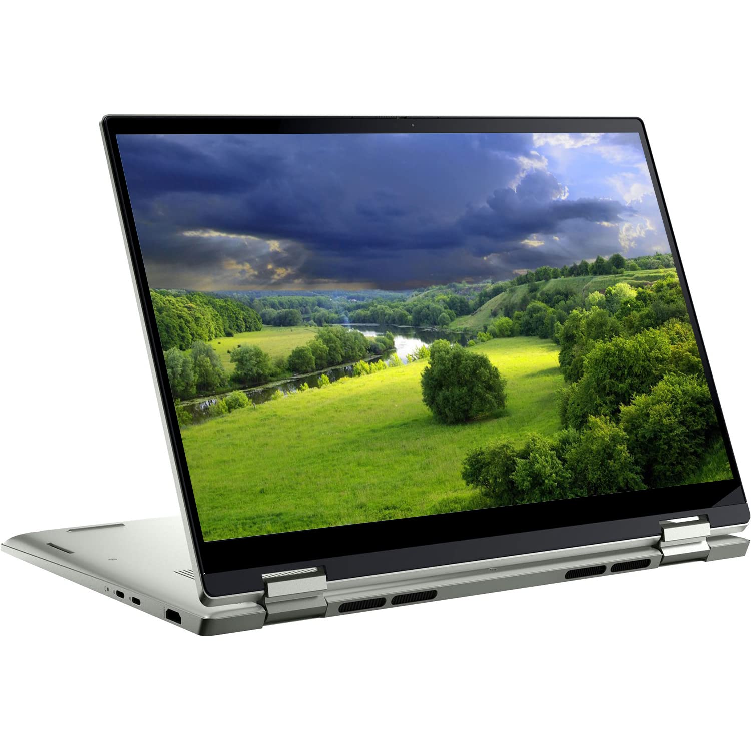 Dell 2022 Newest Inspiron 7000 2-in-1 Laptop, 14" FHD+ Touch Display, AMD Ryzen 7 5825U, 32GB DDR4 RAM, 2TB SSD, FHD Webcam, HDMI, Backlit KB, FP Reader, Wi-Fi 6, Windows 11 Home, Pebble Green