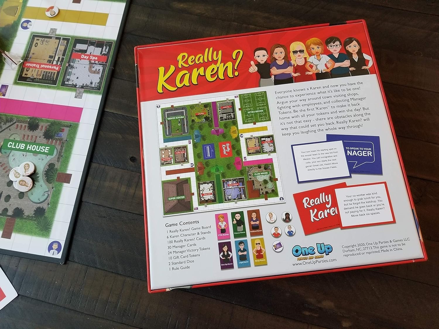 Really Karen? Board Game - Become a Karen as You Argue Your Way Around Town in This Hilarious Party Game. Ages 14 and up.