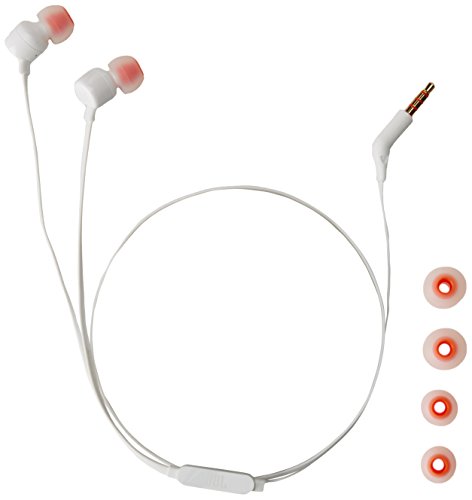 JBL T110 in Ear Headphones White