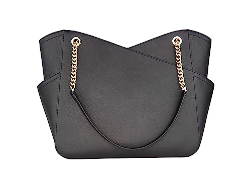 Jet Set Large Saffiano Leather Shoulder Bag