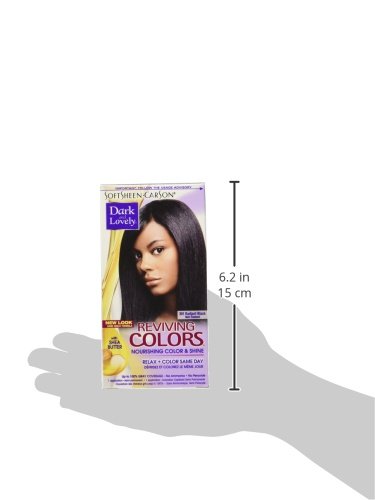 SoftSheen-Carson Dark and Lovely Reviving Colors Nourishing Color & Shine, Radiant Black 391