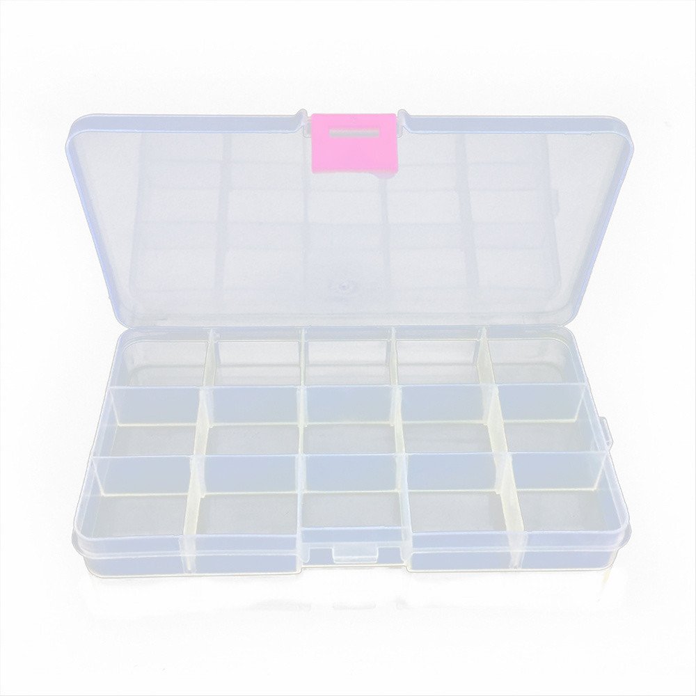 Case Box Storage Fishing Gear Organizer Bulk Tackle Fishing Accessories Gifts for Men (White, One Size)