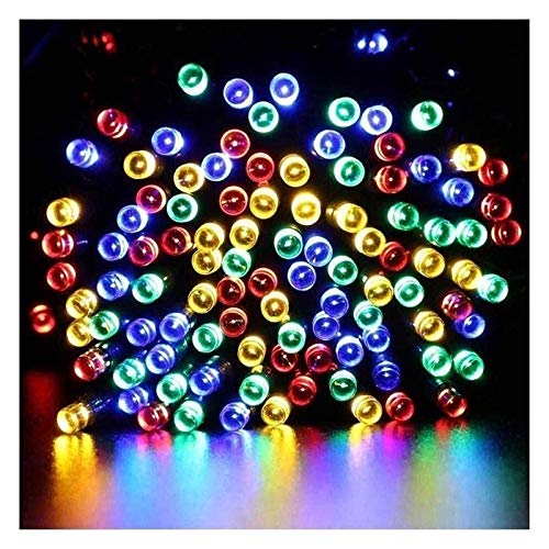 ZSMPY Fairy Lights Led Solar String Lights Fairy Lights Colorful 8 Lighting Modes Outdoor Decorative Light for Garden Home Wedding Party Christmas Halloween Decoration Lights String