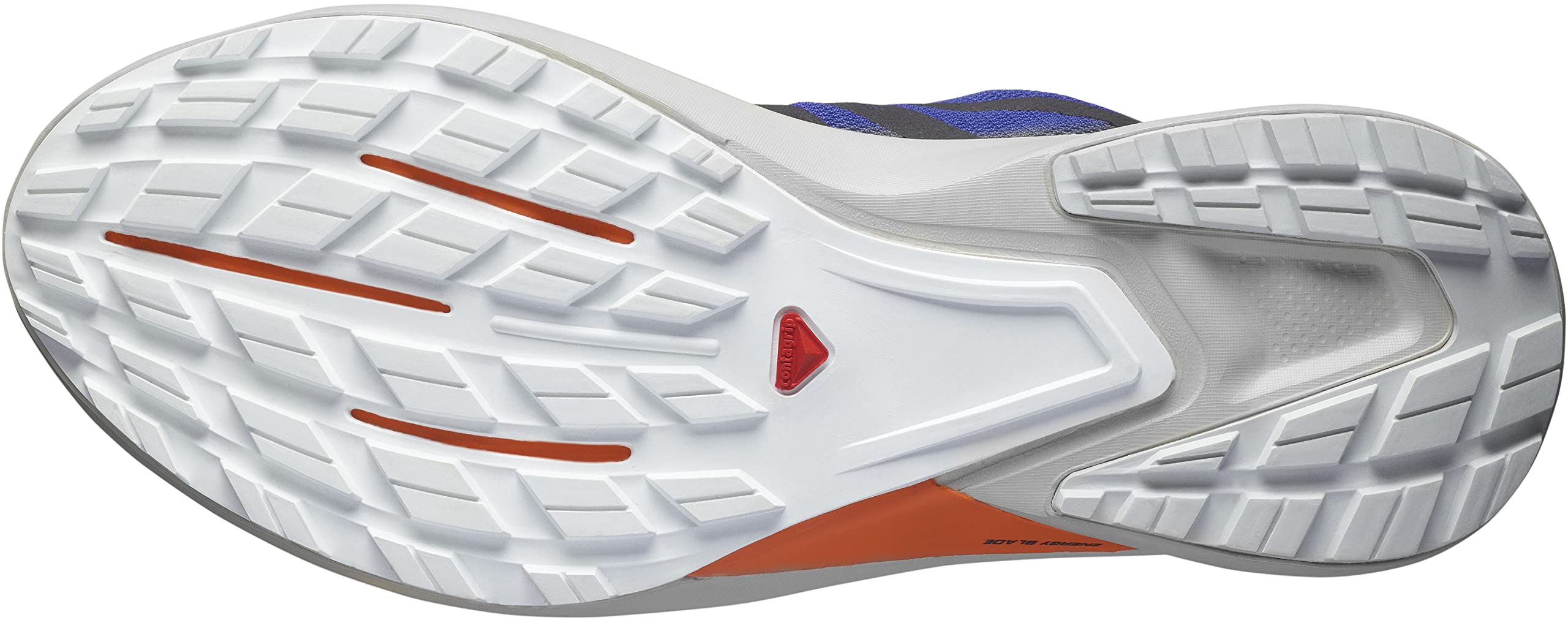 Salomon Men's Hypulse Trail Running Shoe, Dazzling Blue/Black/Vibrant Orange, 11