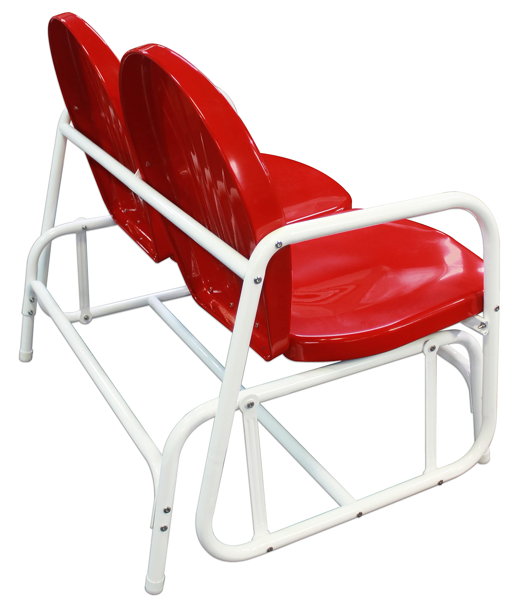 Leigh Country TX 93512 RED/White Retro Double Glider