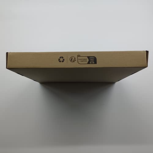 Kitchen Paper Towel Holder Standing with Marble Base for Standard or Jumbo-Sized Rolls, Matte Black KPH100-BK