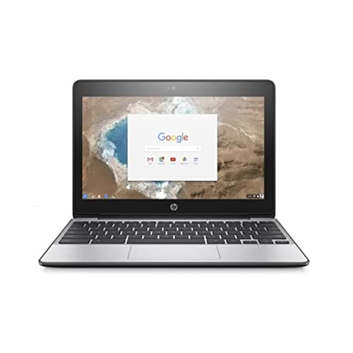 HP Chromebook 11 G5 11.6" 4GB 16GB eMMC Celeron® N3060 1.6GHz ChromeOS, Gray (Renewed)