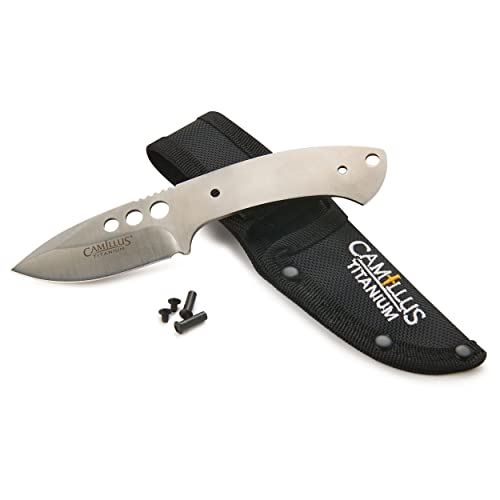 Camillus Straf Fixed Blade Knife for Hunting and Fishing - Unfinished Kit – Handle Material Sold Separately