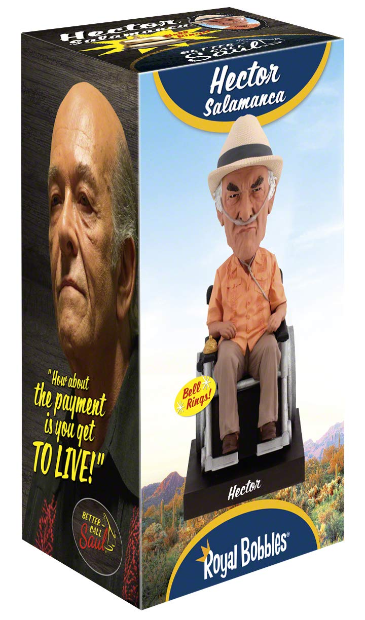 Royal Bobbles Better Call Saul Hector Salamanca w/Working Bell Collectible Bobblehead Statue