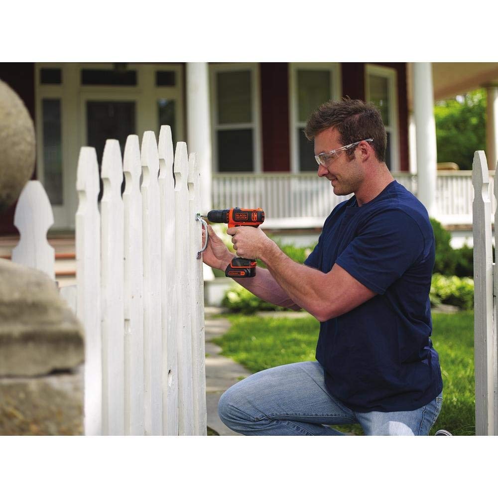 BLACK+DECKER 12V MAX Cordless Drill/Driver (BDCDD12C) (Renewed)