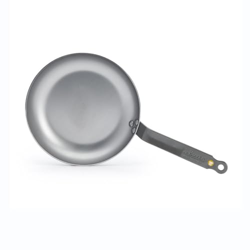 de Buyer MINERAL B Carbon Steel Omelette Pan - 9.5” - Naturally Nonstick - Made in France
