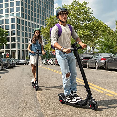Jetson Rhythm Folding Electric Scooter | Weight Limit up to 220 lb, Ages 12+| 6.5β Wheels | 250-Watt Hub Motor | Easy Folding Mechanism, 3 Speed Modes | Thumb Throttle | Top Speed of 15 MPH