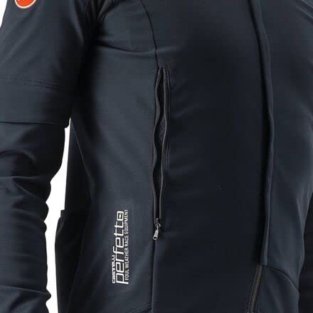 Castelli Perfetto Ros 2 Limited Edition Convertible Jacket - Men's Light Black Outer/White Tape, S