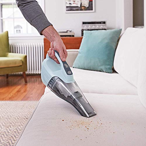 Black+Decker dustbuster QuickClean Cordless Handheld Vacuum, Blue (HLVB315JCZ01)