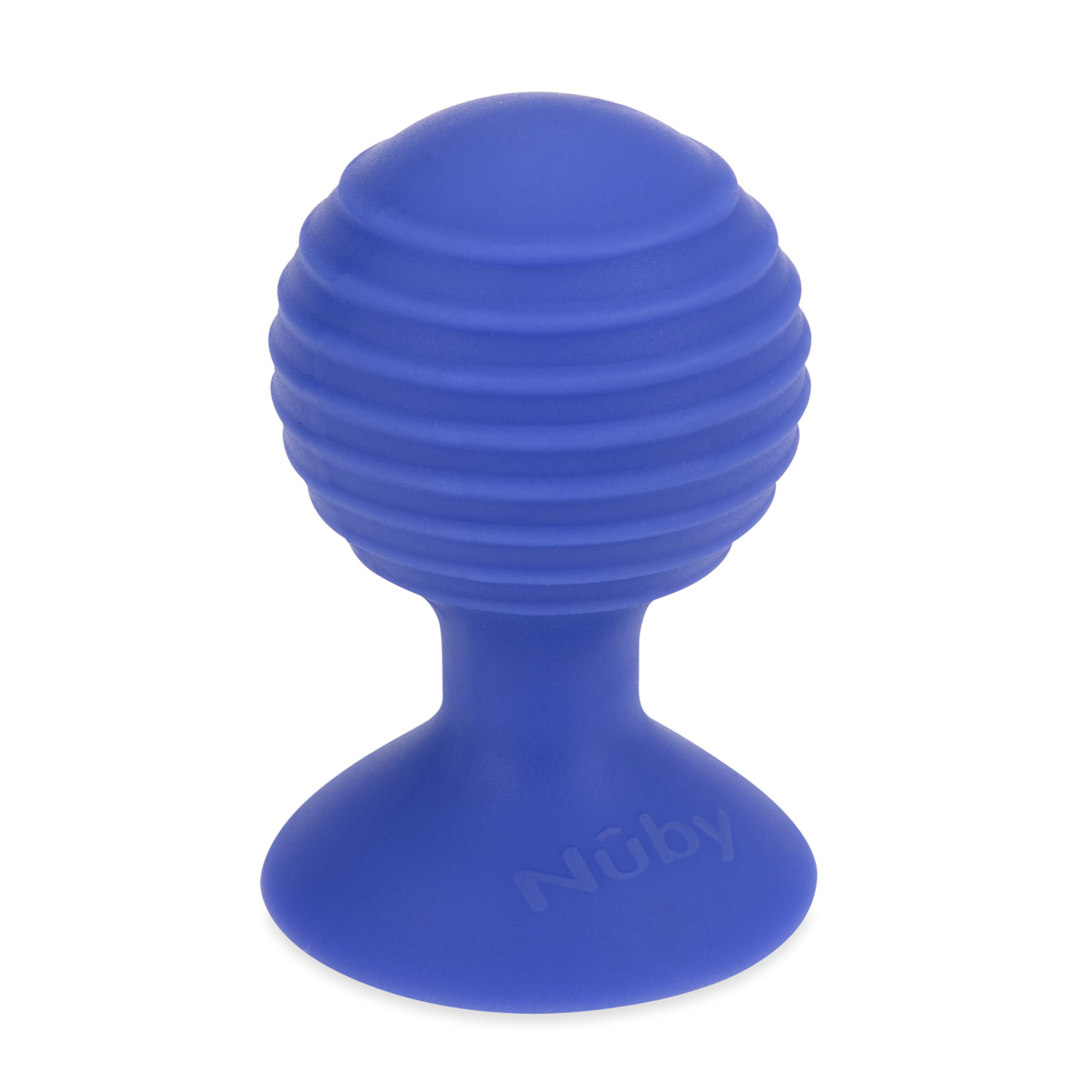 Nuby Silly Rattle Ball Interactive Suction Toys, 2 Piece, Pink/Purple