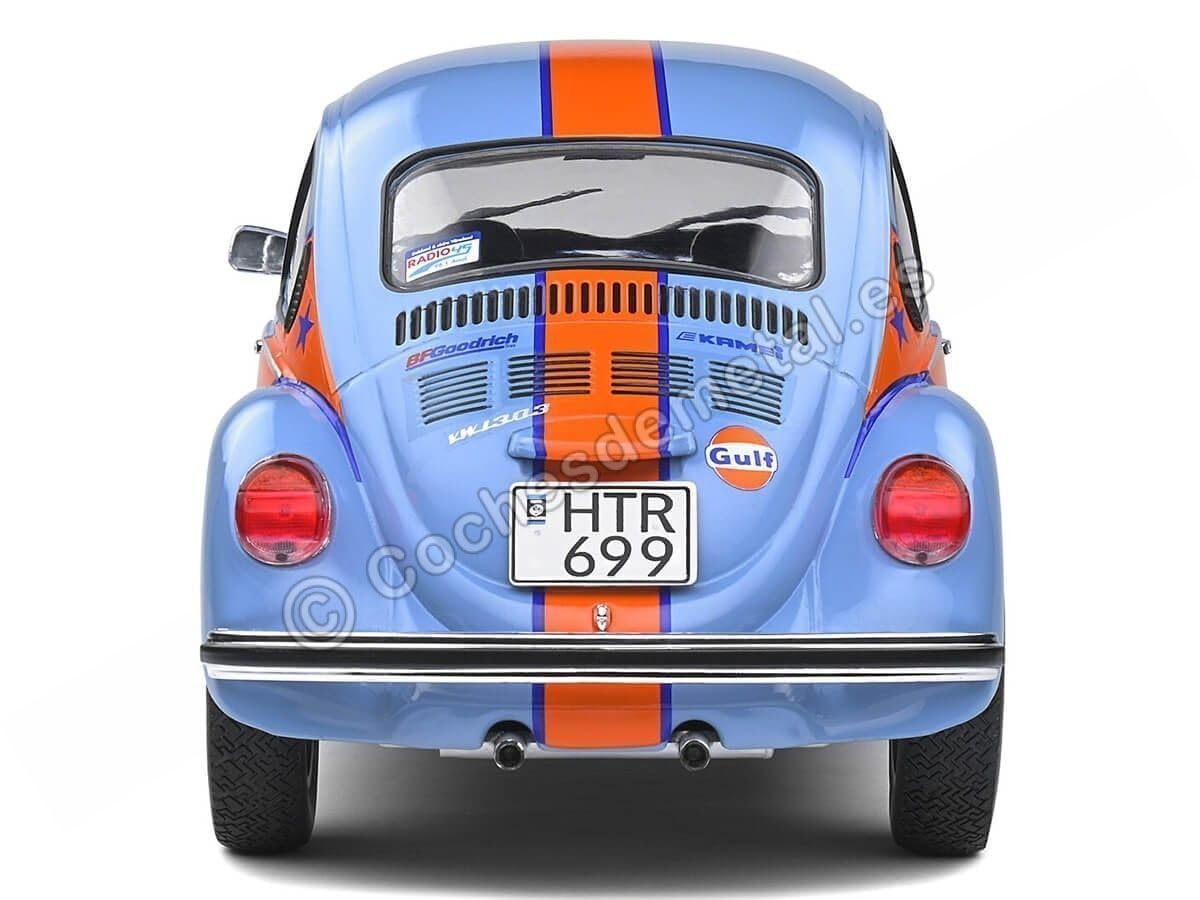 solido S1800517 1:18 2019 Volkswagen Beetle 1303 Rallye Colds Balls Collectible Miniature car, Multi