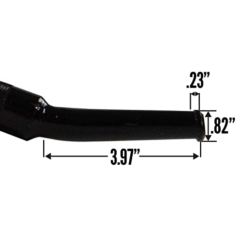 US Cargo Control Ergo 360 Combination Winch Bar, High-Strength Cargo Winch Bar with Angular Tip for Winches and Lever Binders, Ergonomic Design with No-Slip Grip, Yellow, 34 Inches