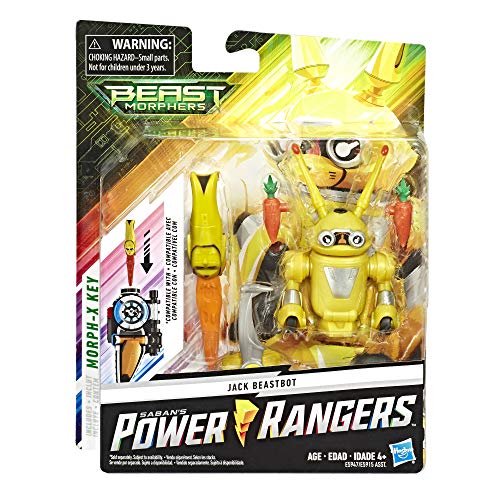 Power Rangers Beast Morphers Jax Beastbot 6-inch Scale Action Figure Toy Inspired by The TV Show