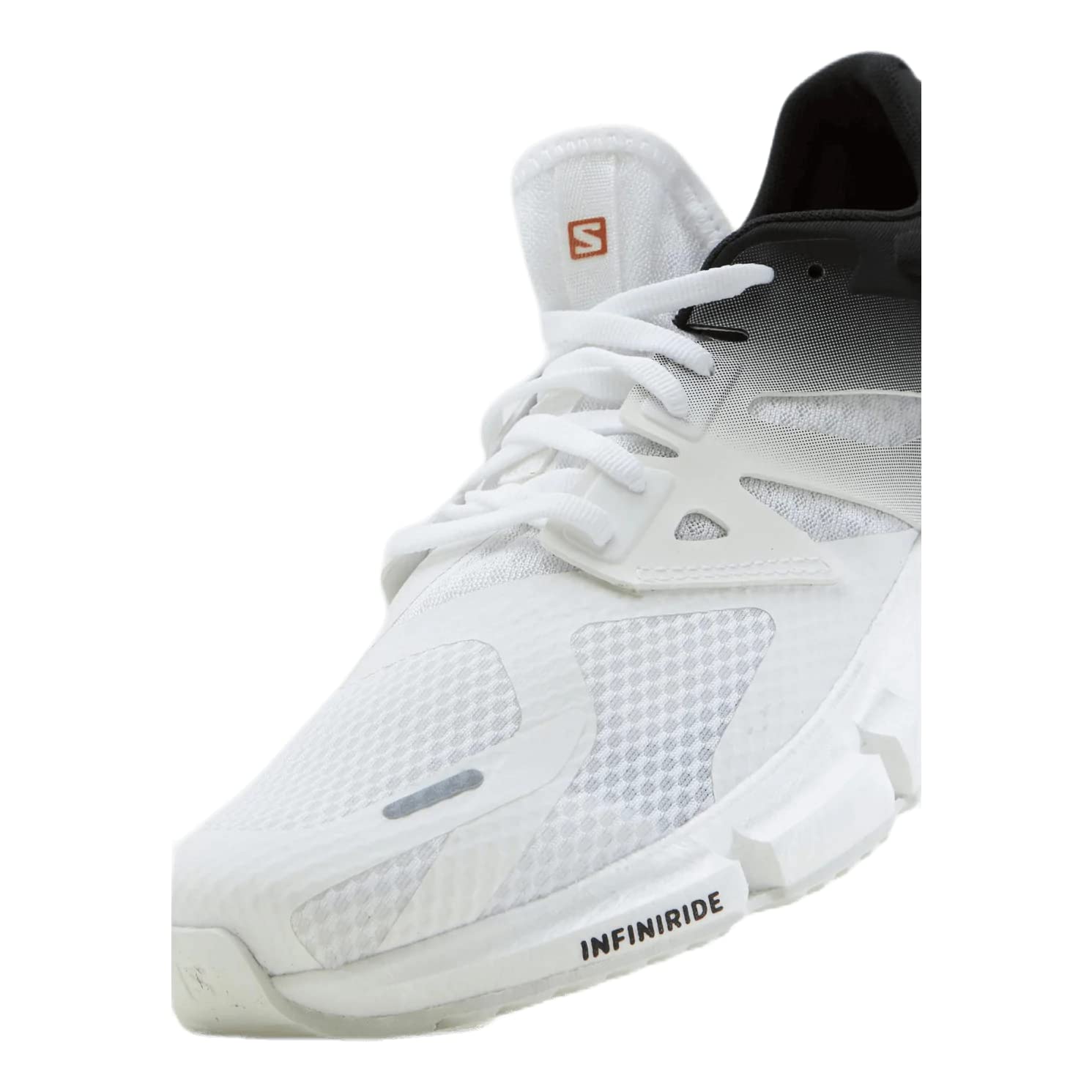 Salomon PREDICT2 W Running Shoes for Women, White/Black/White, 7.5
