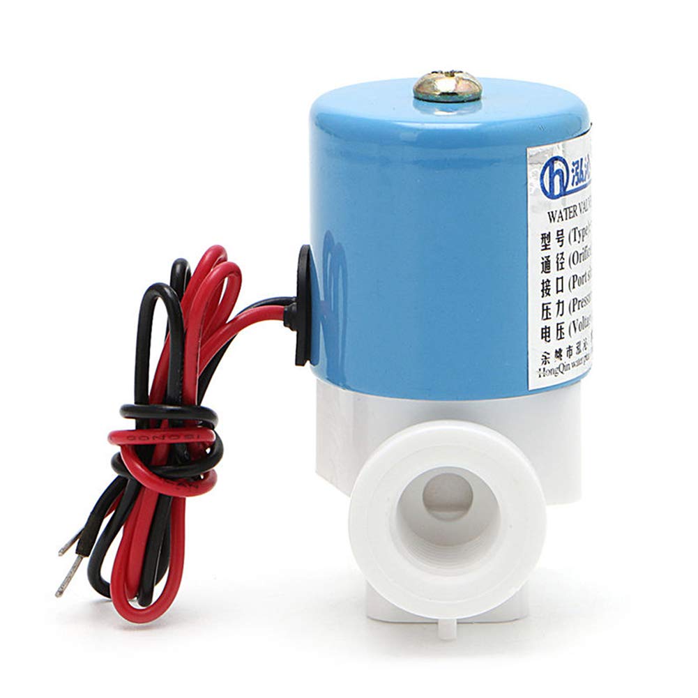 Beduan 1/4" Electric Water Solenoid Valve for Pure Filter System DC 12V(Pack of 1)