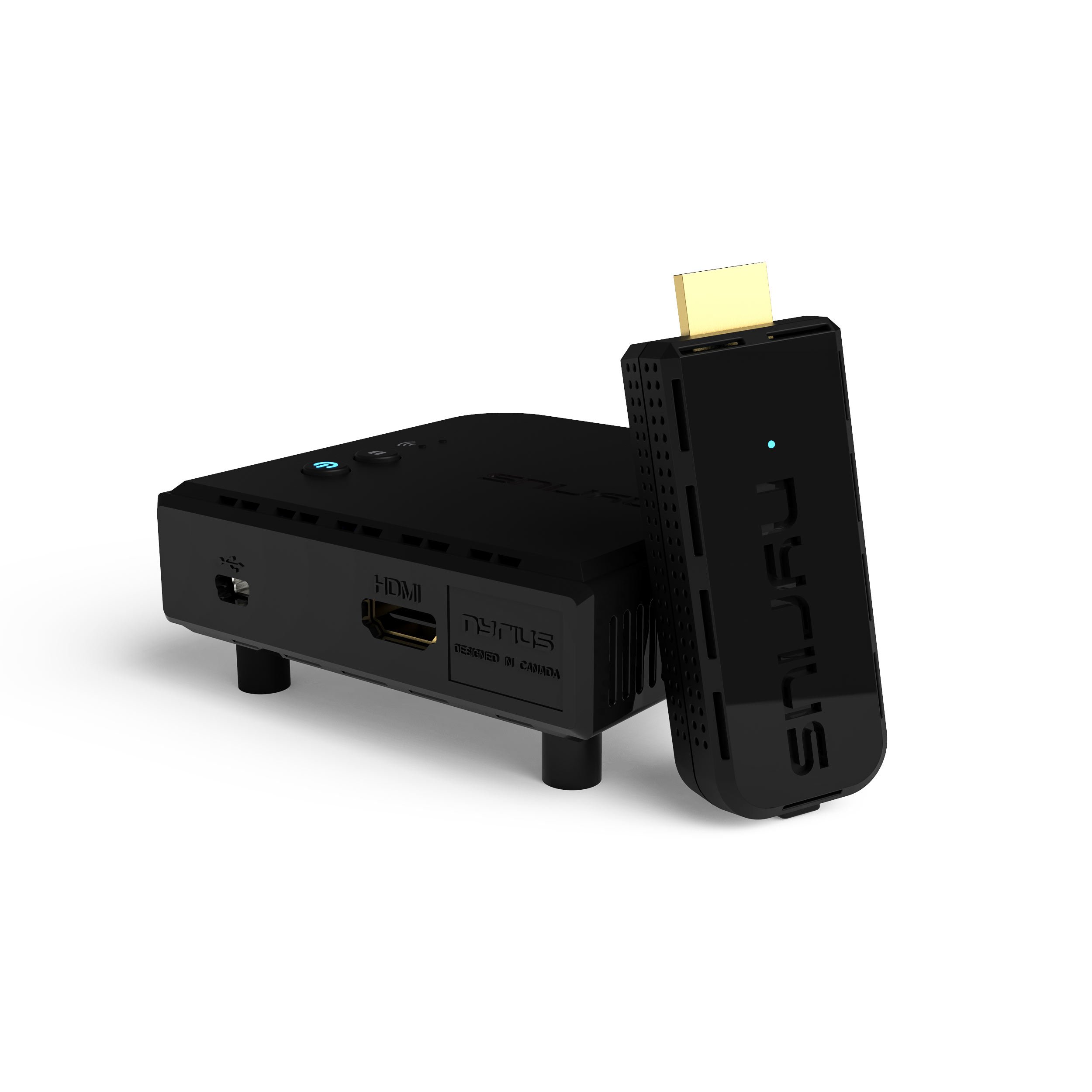 Nyrius Aries Prime Digital Wireless HDMI Transmitter & Receiver System for HD 1080p 3D Video Streaming, Laptops, PC, Cablebox, Satellite, Blu-ray, DVD, PS3 (NPCS549) & Bonus Mini Display Port