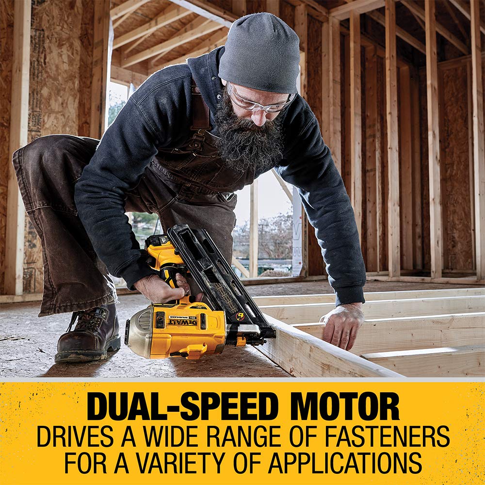 DEWALT 20V MAX* Framing Nailer Kit, 30-Degree, Paper Collated (DCN692M1)