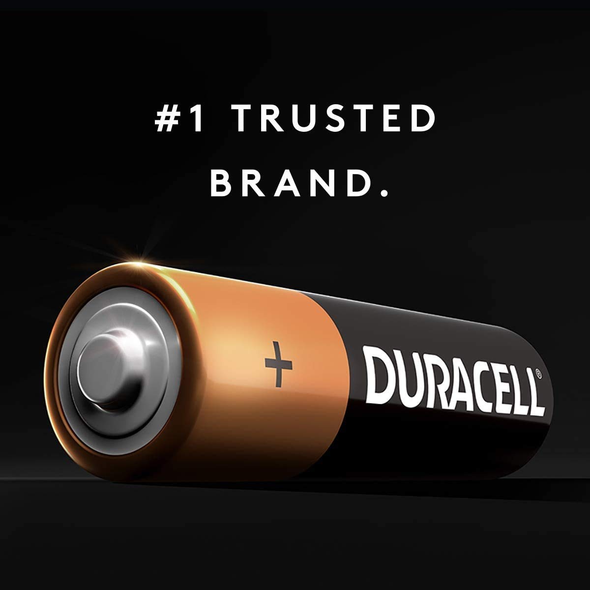 Duracell - CopperTop AA Alkaline Batteries, Long Lasting, All-Purpose Double A Battery for Household and Business – 72 Count