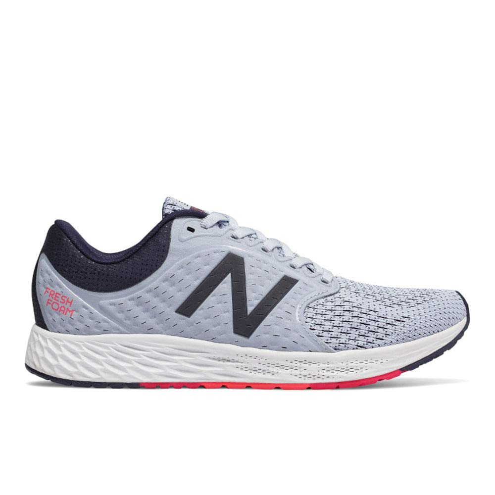 New Balance Women's Fresh Foam Zante V4 Running Shoe, Black/Phantom/Silver Metallic, 9.5 M US
