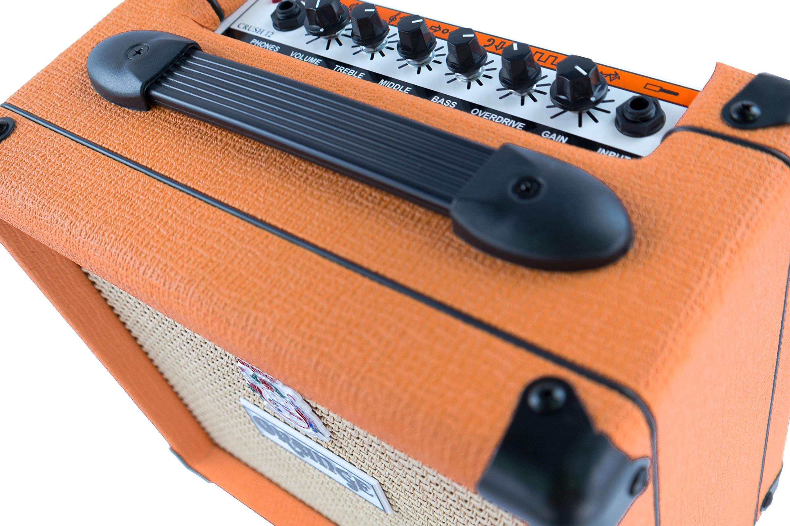 Orange Amps Crush 12 12 Watts Power Amplifier for Electric Guitars - Orange (Renewed)