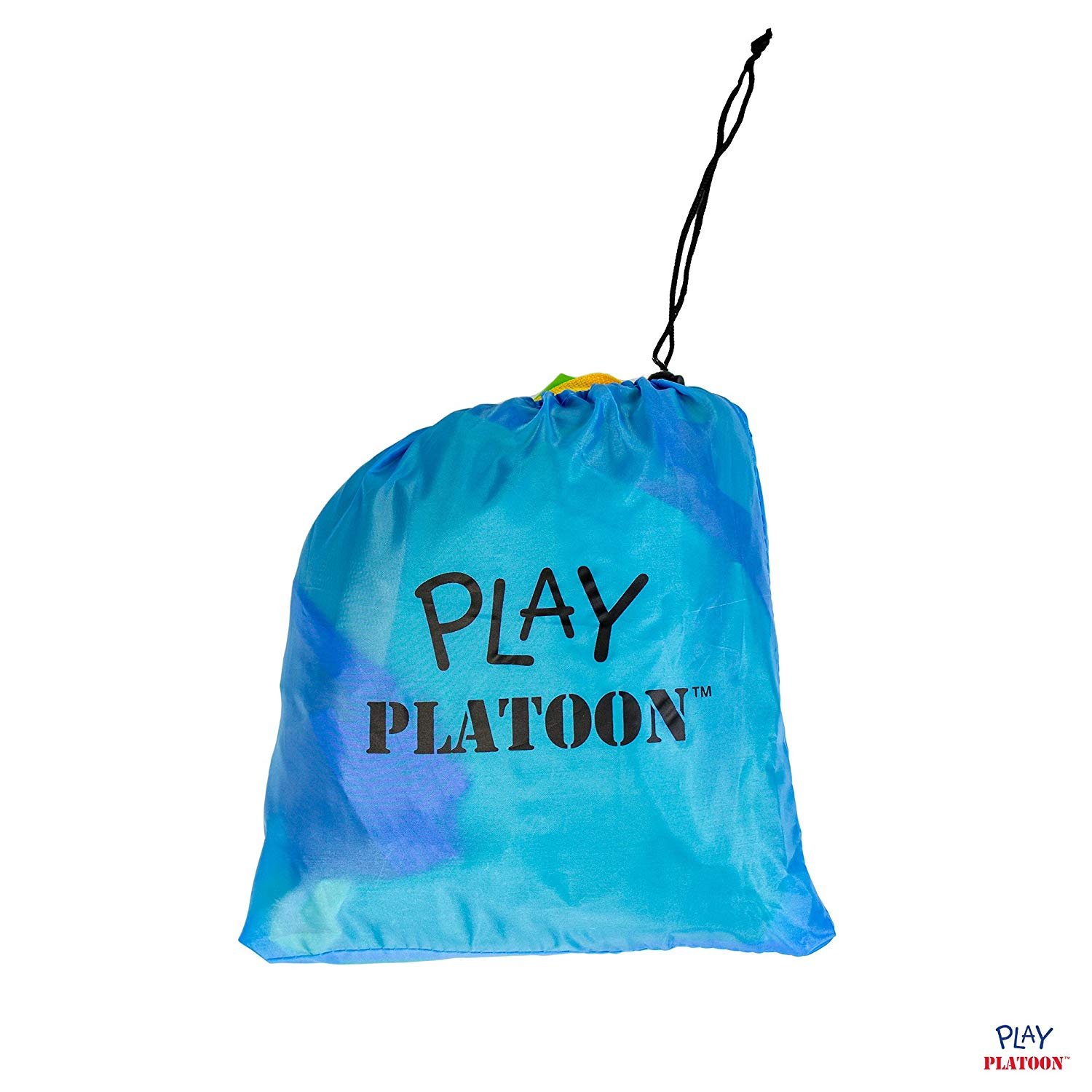 Play Platoon Rainbow Parachute Toy for Kids, 6 ft Play Parachute Game for Kids with 8 Handles, Parachute for Kids, PE Equipment for Elementary School Gym Class, Backyard/Indoor Play Equipment