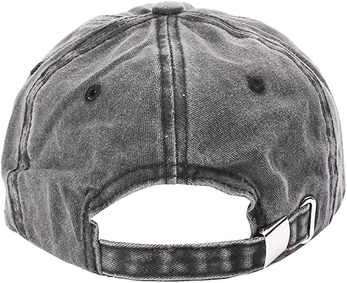 Canada Dad Unisex Cotton Baseball Cap Maple Leaf Embroidered Men's and Women's Adjustable Dad Cap Grey
