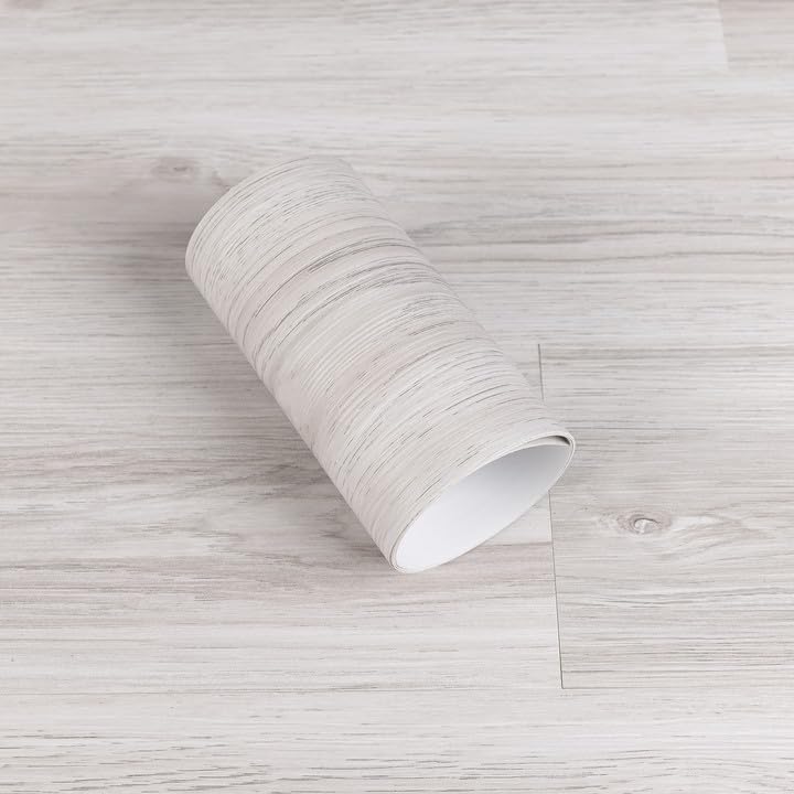 NUFLR Peel and Stick Floor Tile Waterproof, Floor Tile Easy to Paste, Vinyl Flooring Plank Tile for RV, Bedroom Living Room Kitchen and More(6Inx35Inx10pcs)