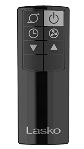 Lasko Oscillating 18-inch EcoQuiet DC Motor 12-Speed Pedestal Fan with Remote Control, Black, S18708, Large