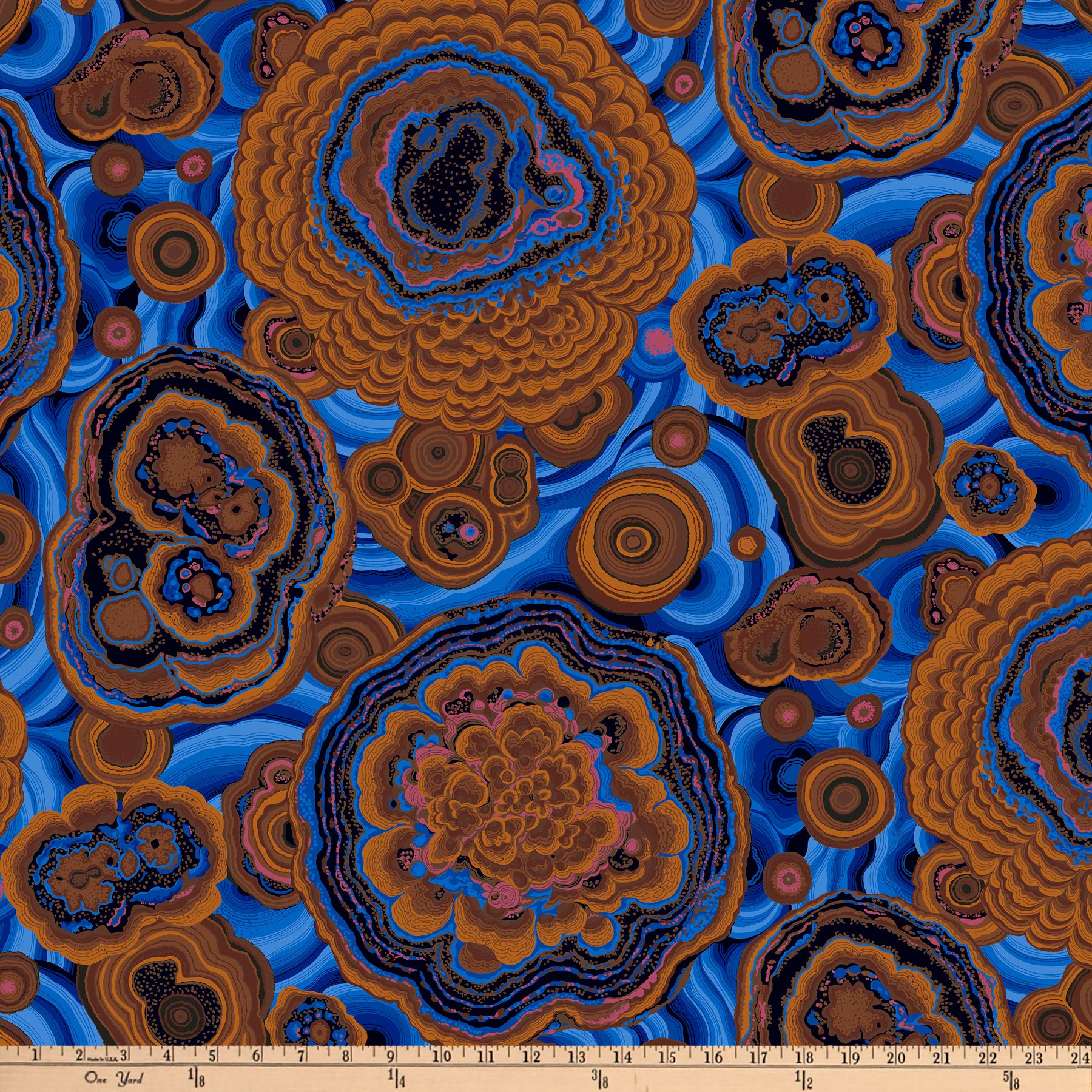Kaffe Fassett Collective Agate Ochre, Fabric by the Yard