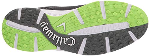 Callaway mens Solana Sl Golf Shoe, Black/Lime, 11 US