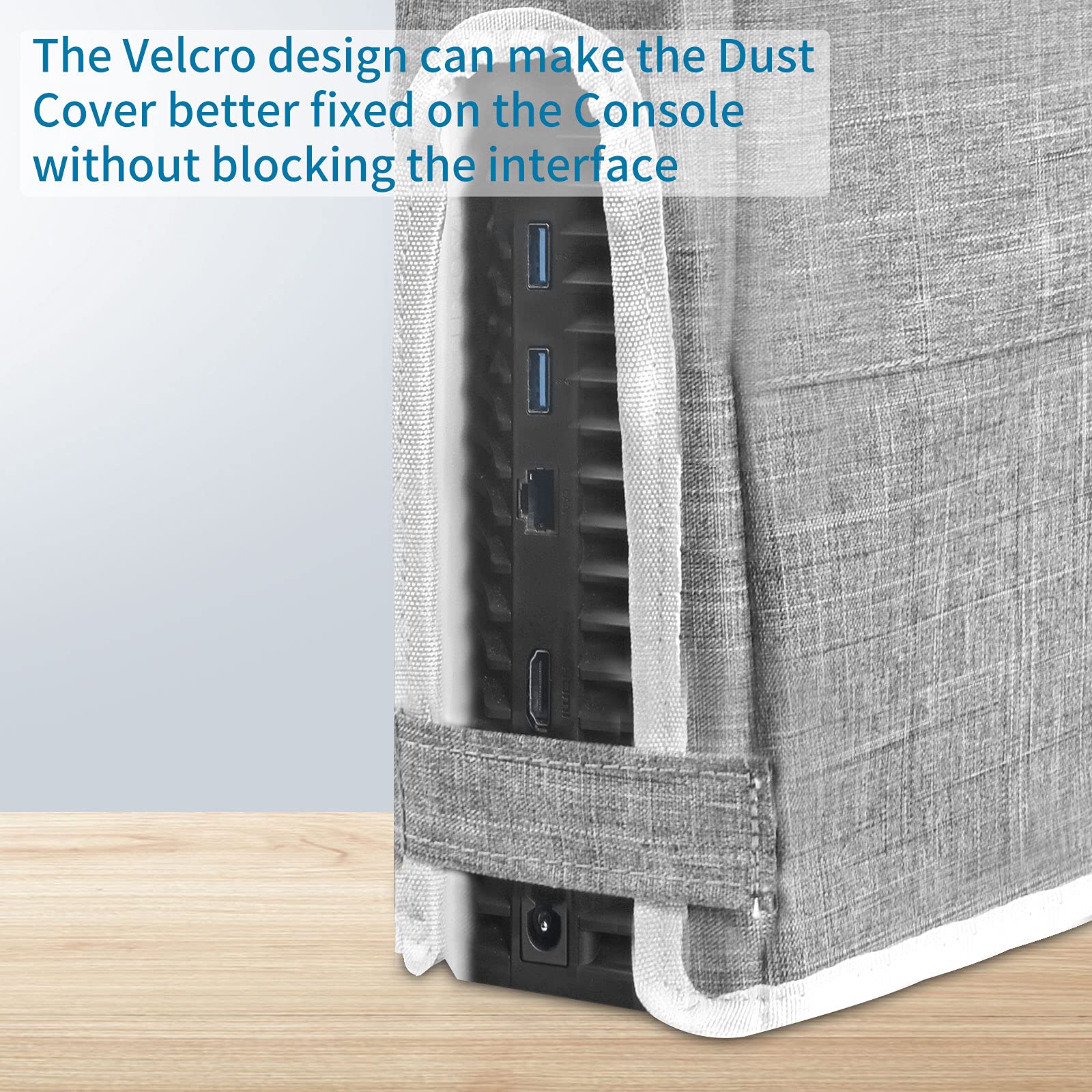 PS5 Dust Cover for Playstation 5 Console Disc Edition & Digital Edition Waterproof and Dust Protector