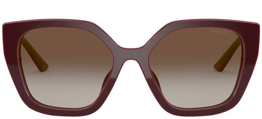 Prada PR 24XS Women's Sunglasses Bordeaux/Grey Gradient 52
