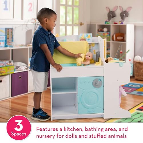 Melissa & Doug Mine to Love Baby Care Activity Center for Dolls - Kitchen, Nursery, Bathing-Changing - Pretend Play Baby Doll Accesories And Activity Center Play Set