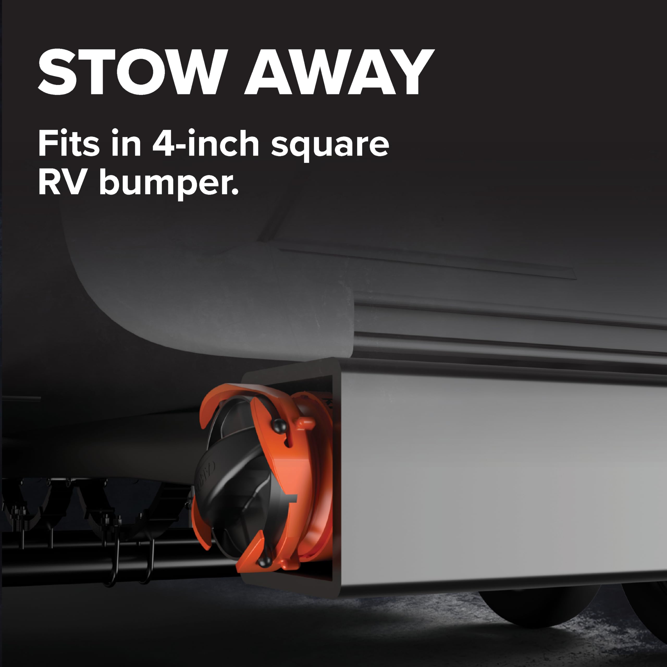 Camco RhinoFLEX 20-Ft Camper/RV Sewer Hose Kit - Features Clear Elbow Fitting w/Removable 4-in-1 Adapter - Connects to 3β Slip or 3β/3.5β/4β NPT Threaded Sewer Connection (39742)